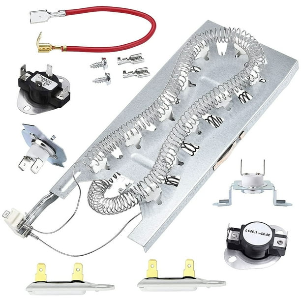 Beaquicy 3387747 Dryer Heating Element with 3392519 279816 279973 ...