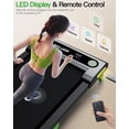 AKLUER Walking Pad Treadmill with Manual Incline, 2.5 HP Under Desk ...