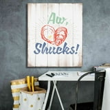 Epic Graffiti 'Aw Shucks' by JJ Brando, Canvas Wall Art, 26"x30 ...