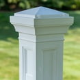 Step2 Atherton 59" Plastic Classic White Mailbox Post Kit - Walmart.com