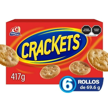 Galletas Crackets sabor mantequilla 89 g | Walmart en línea