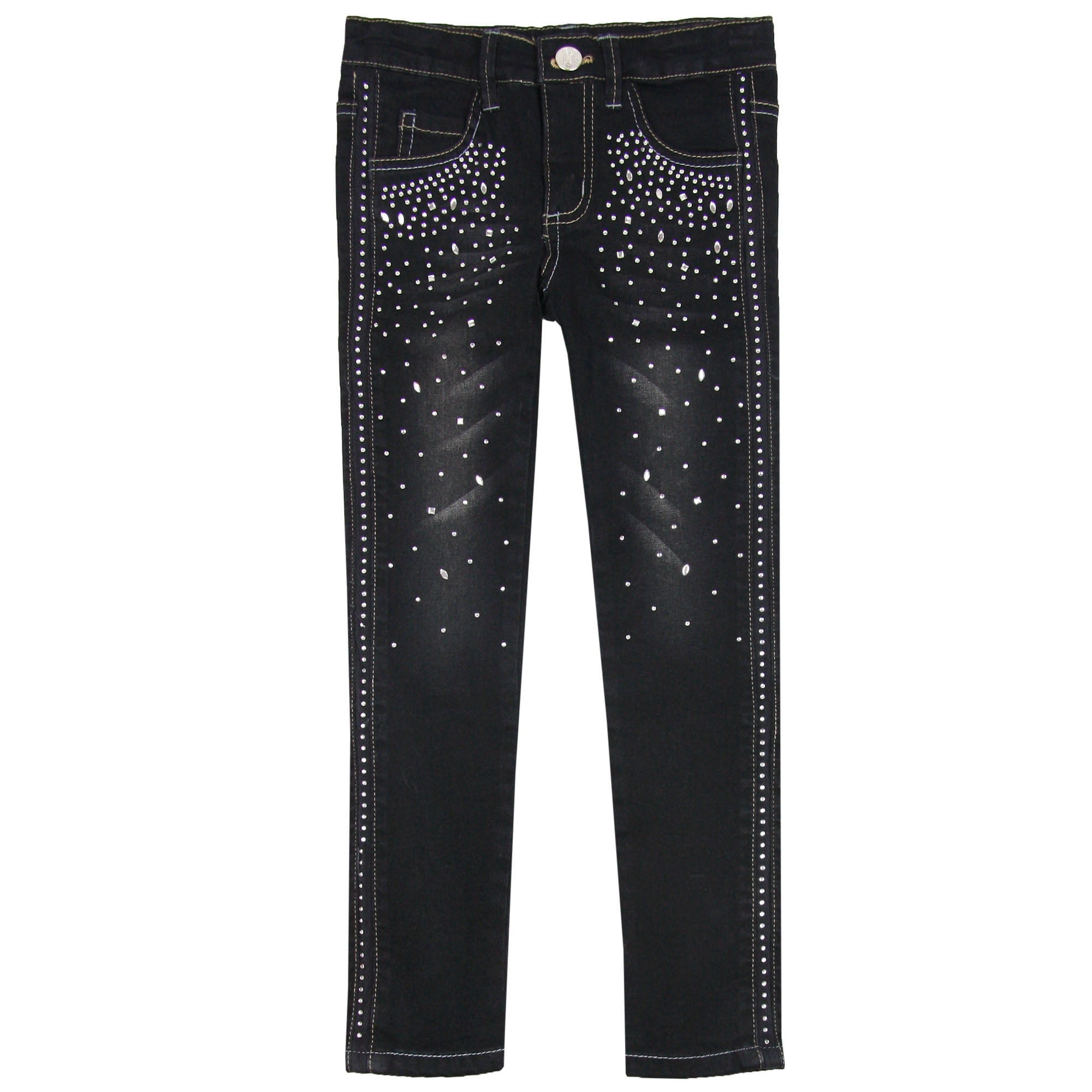 Click here for Leather In Chicago Le Chic Girls Denim Pants With... prices
