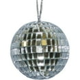Kurt Adler 6-Piece Glass Mirror Ball Ornament Set, 2 7/8-Inch, Holiday ...