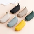 Fashionable Compact Coin Purse Spacious Interior Zippers Closure ...