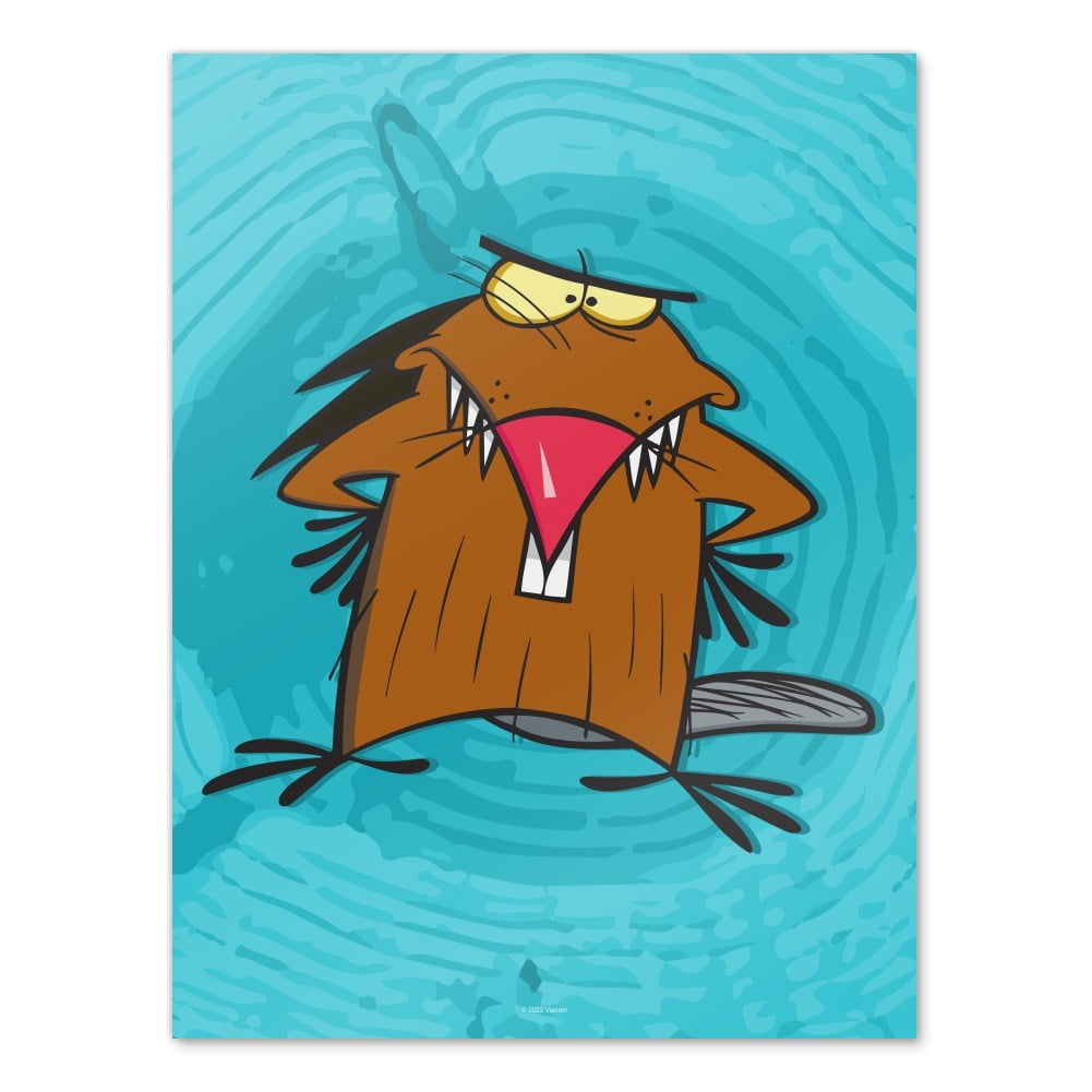 Angry Beavers Daggett Wall Art Picture Paper Poster Décor Home ...