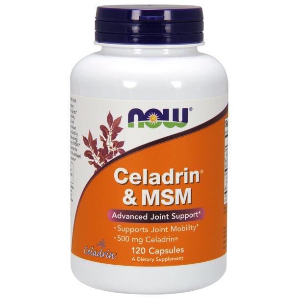 NOW Supplements, Celadrin® & MSM, 500 mg of Celadrin®, Advanced Joint ...