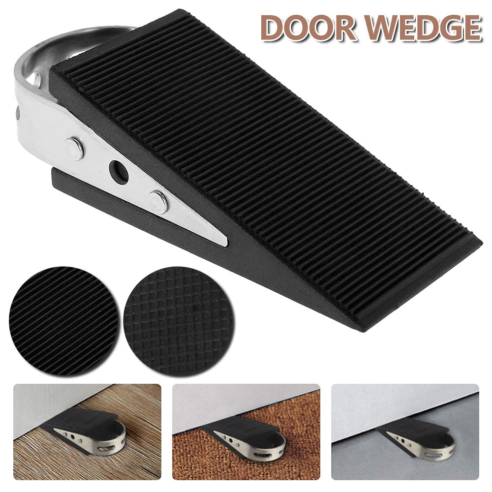Door Hardware & Locks Hardware Non-Slip Rubber Door Wedge Stopper ...