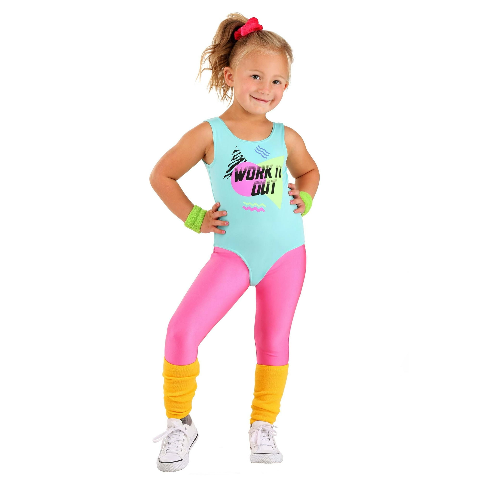 Click here for Fun Costumes Totally 80s Toddler Workout Costume 2... prices