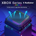 Auto Cooling Fan for Xbox Series X with 11 RGB Light Modes, Automatic ...