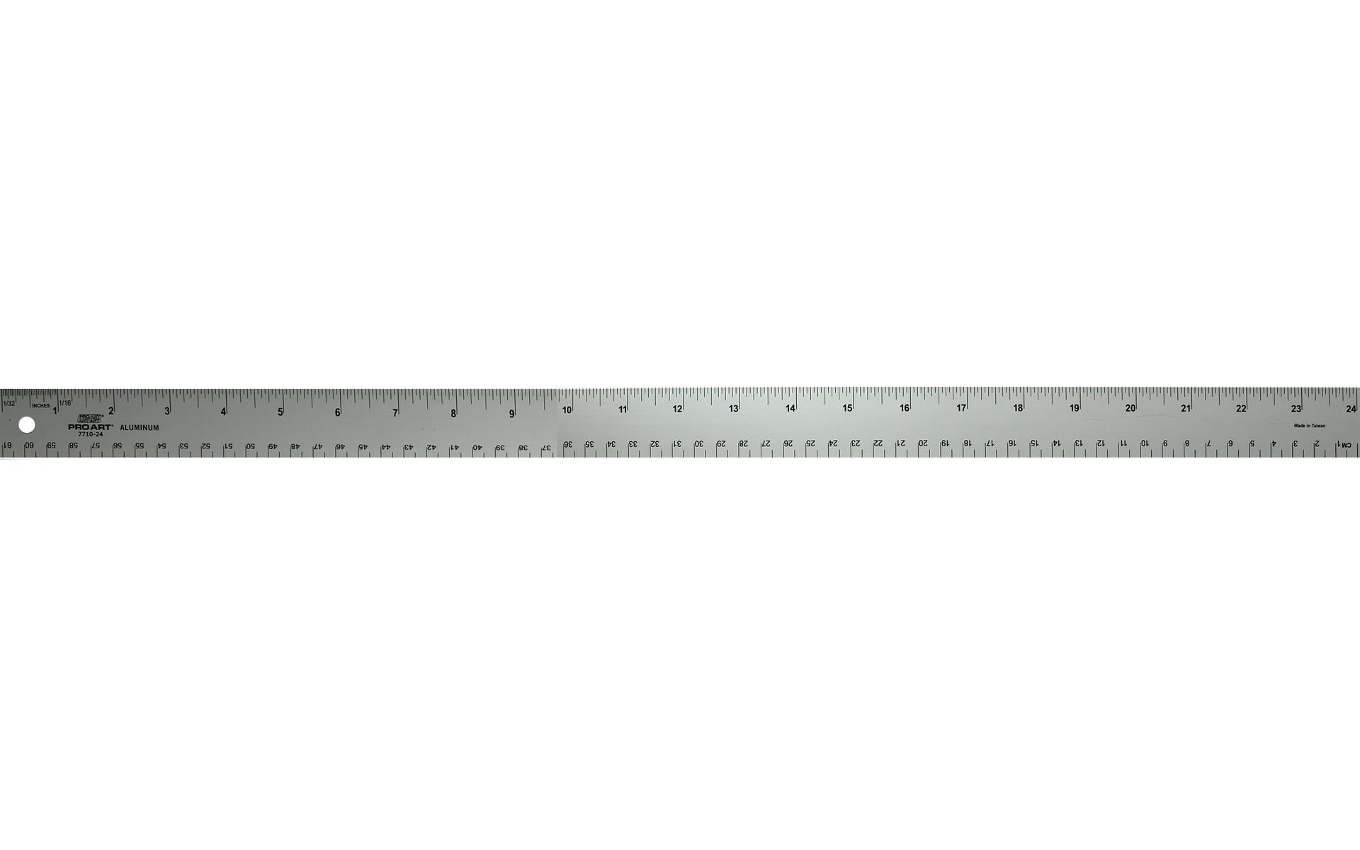 Pro Art Ruler 24" Aluminum - Walmart.com