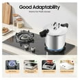 23Qt Aluminum Alloy Pressure Cooker 22L Pressure Canner Release ...