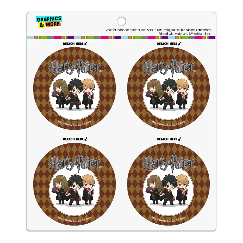 Harry Potter Anime Characters Refrigerator Fridge Locker Vinyl Circle ...