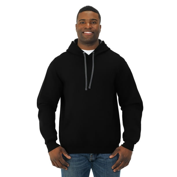 Fruit Of The Loom Mens Sofspun Hooded Sweatshirt, 2XL, Black - Walmart.ca