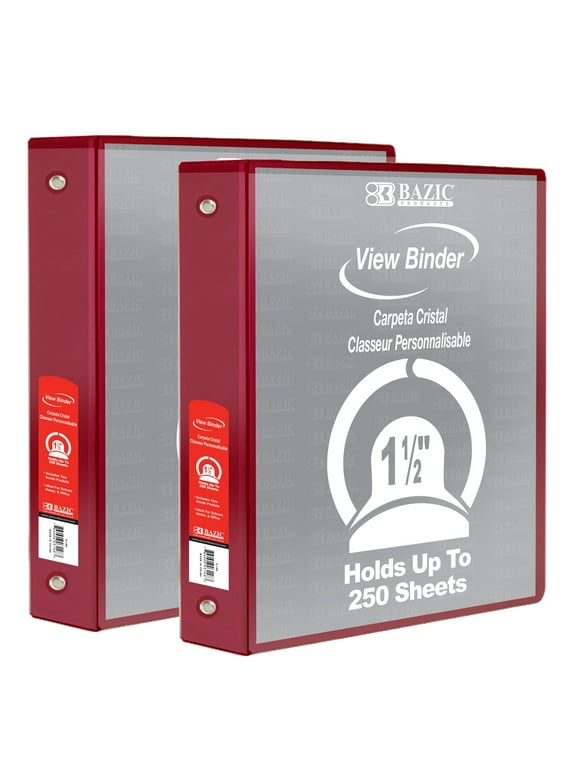 1.5 Inch Binders in Binder by Ring Size - Walmart.com