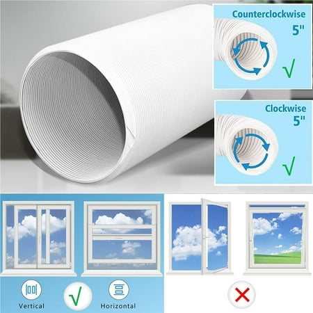 Universal Portable Air Conditioner Exhaust Hose 13cm Portable Air ...