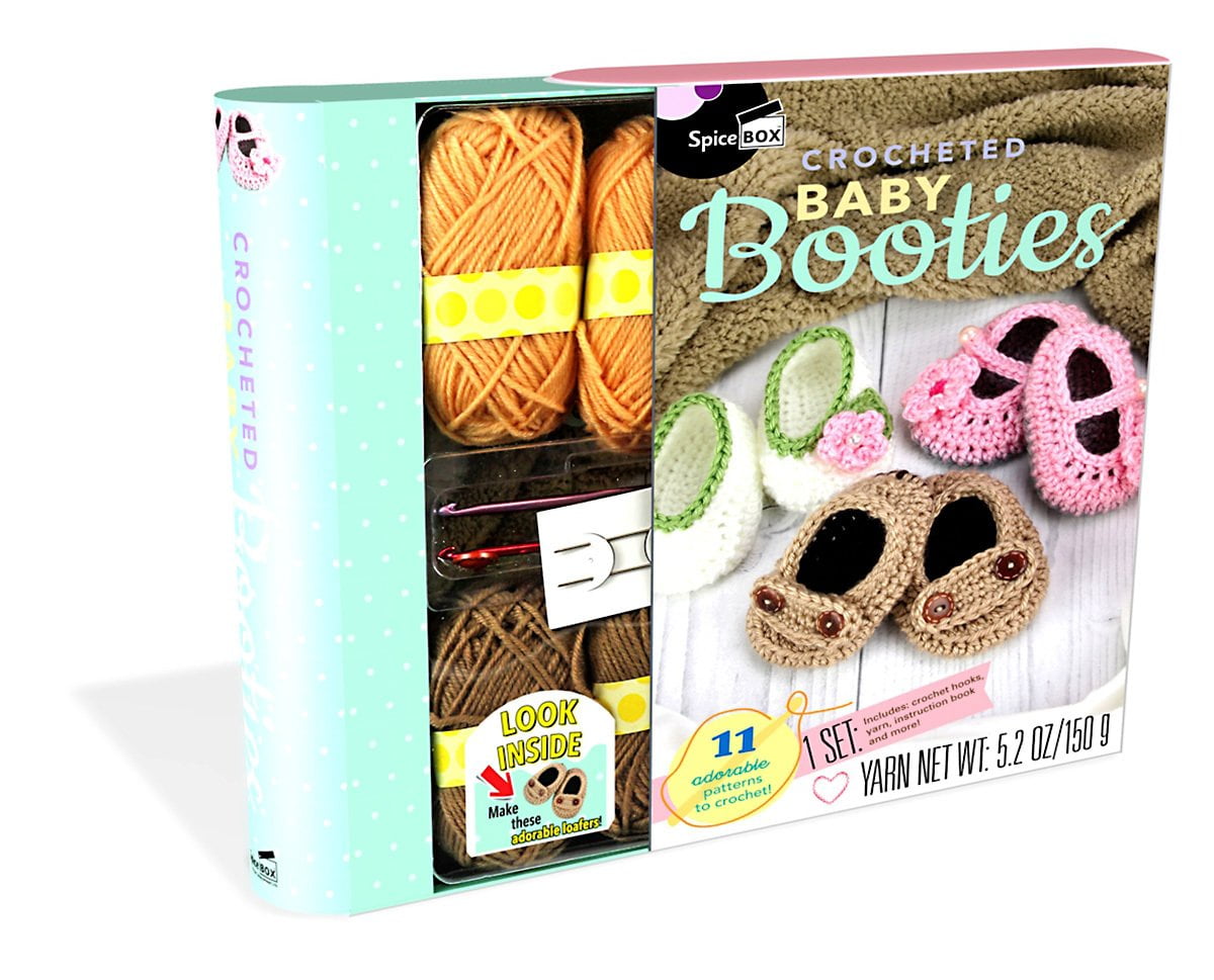 Spice Box - 9781771324922 | Gift Set: Crochet Baby Booties | Walmart Canada