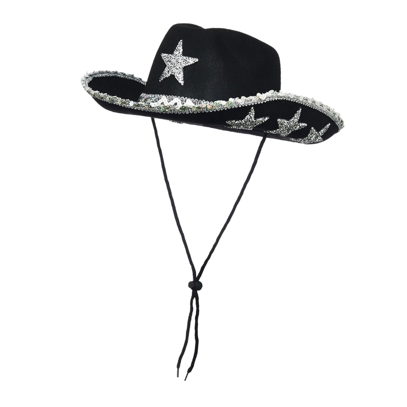 Click here for Yinanstore Cowboy Hat Cowgirl Hat Rhinestone Wide... prices