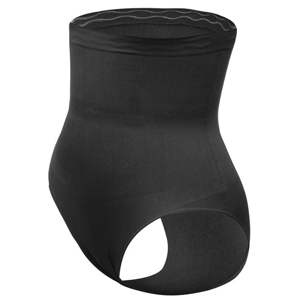 Vaslanda Womens High Waist Seamless Body Shaper Briefs Firm Control