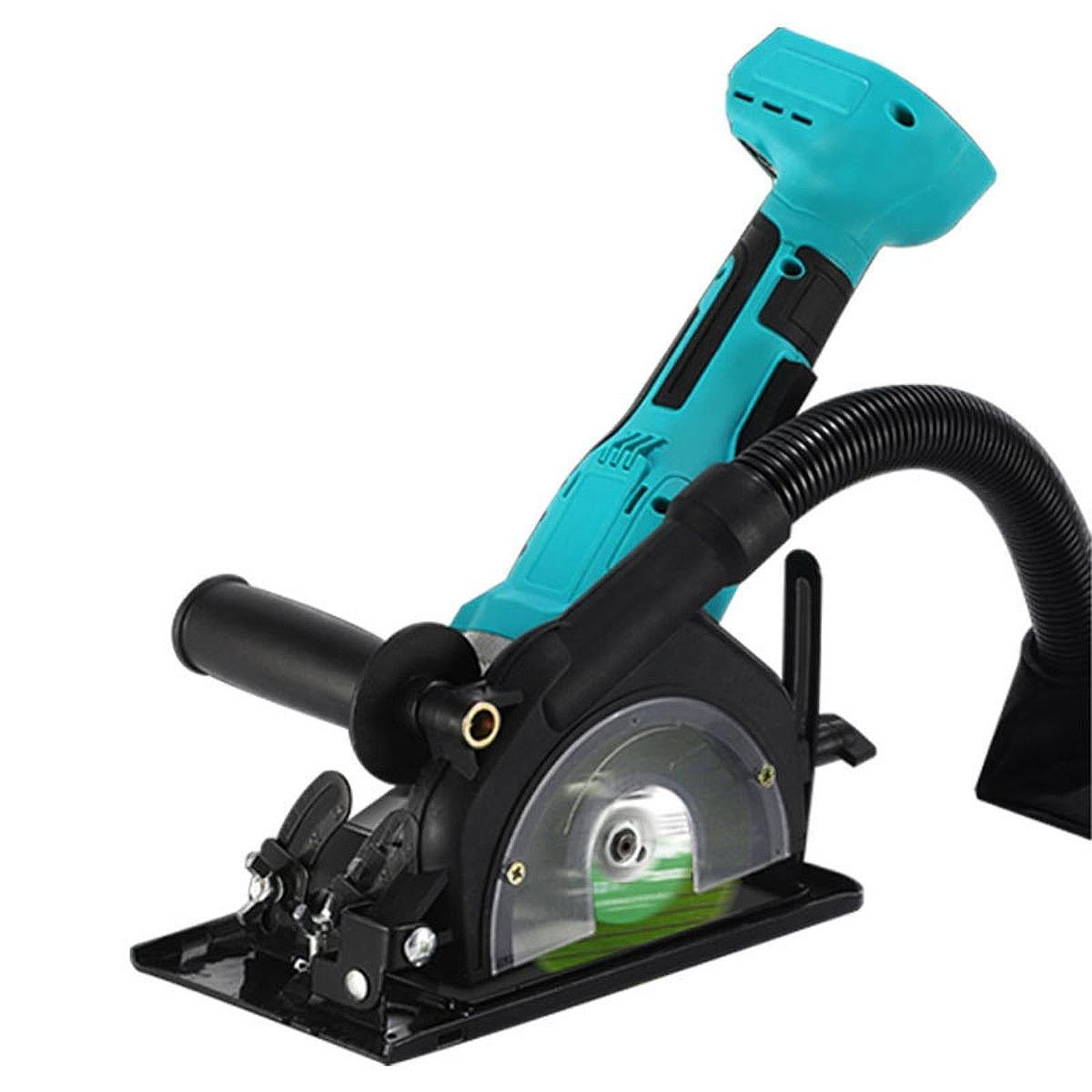 Cubierta de soporte de corte antipolvo con regla guía con amoladoras angulares de 100 a 125 mm ...