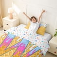 Catabedysis 3D Cartoon Letter W Twin Duvet Cover For Boys,Abstract ...