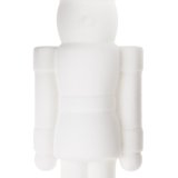 White Flocked Nutcracker Decoration, 27", by Holiday Time - Walmart.com
