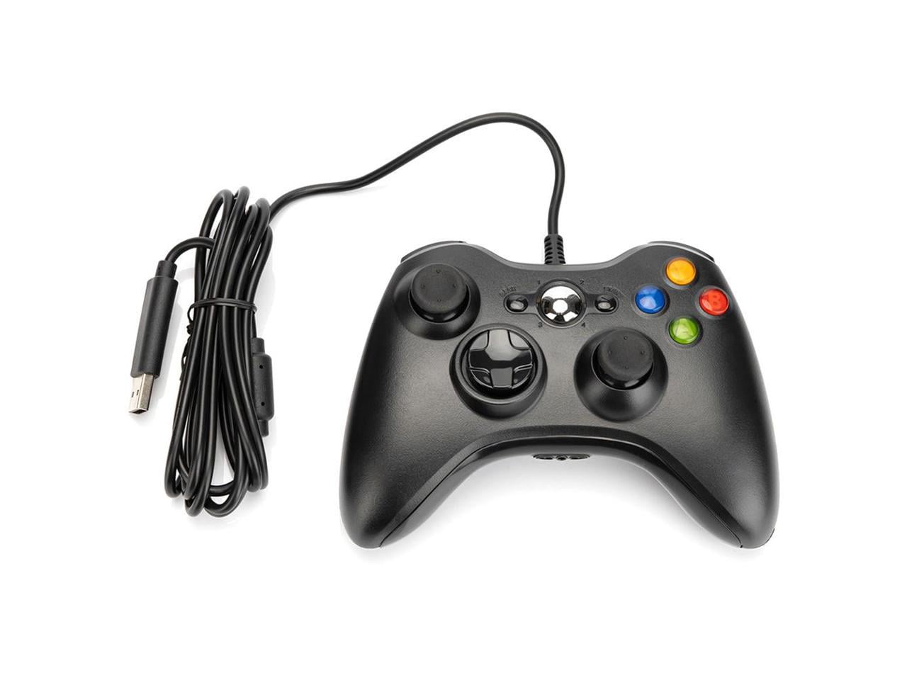 Wired Xbox 360 Controller Gamepad Joystick Usb For Pc Compatible With Xbox 360 Slim Windows 7