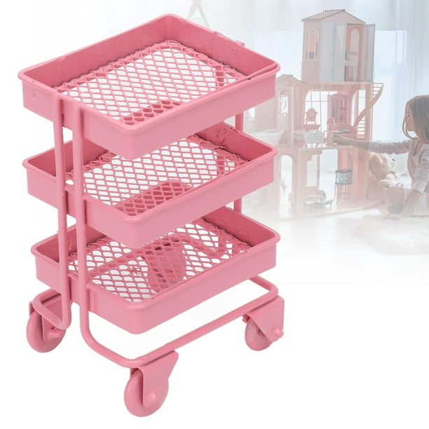 Mini Dollhouse Handcart, Fine Crafts Refined Appearance Miniature Cart ...