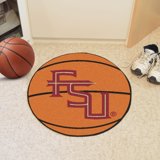 Fanmats Florida State Basketball Mat 27in Diameter Rug Room Decor Floor ...