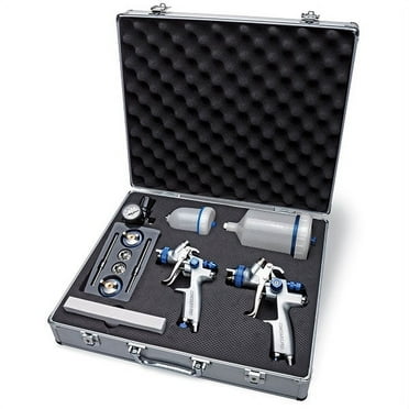 3M Accuspray Spray Gun Kit HGP, Black, for Auto Collision Repair, 1 Kit ...