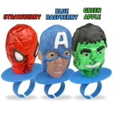 Imaginings 3 Marvel Lollipop Rings, 18 Count, 7.61 Ounce Box with ...