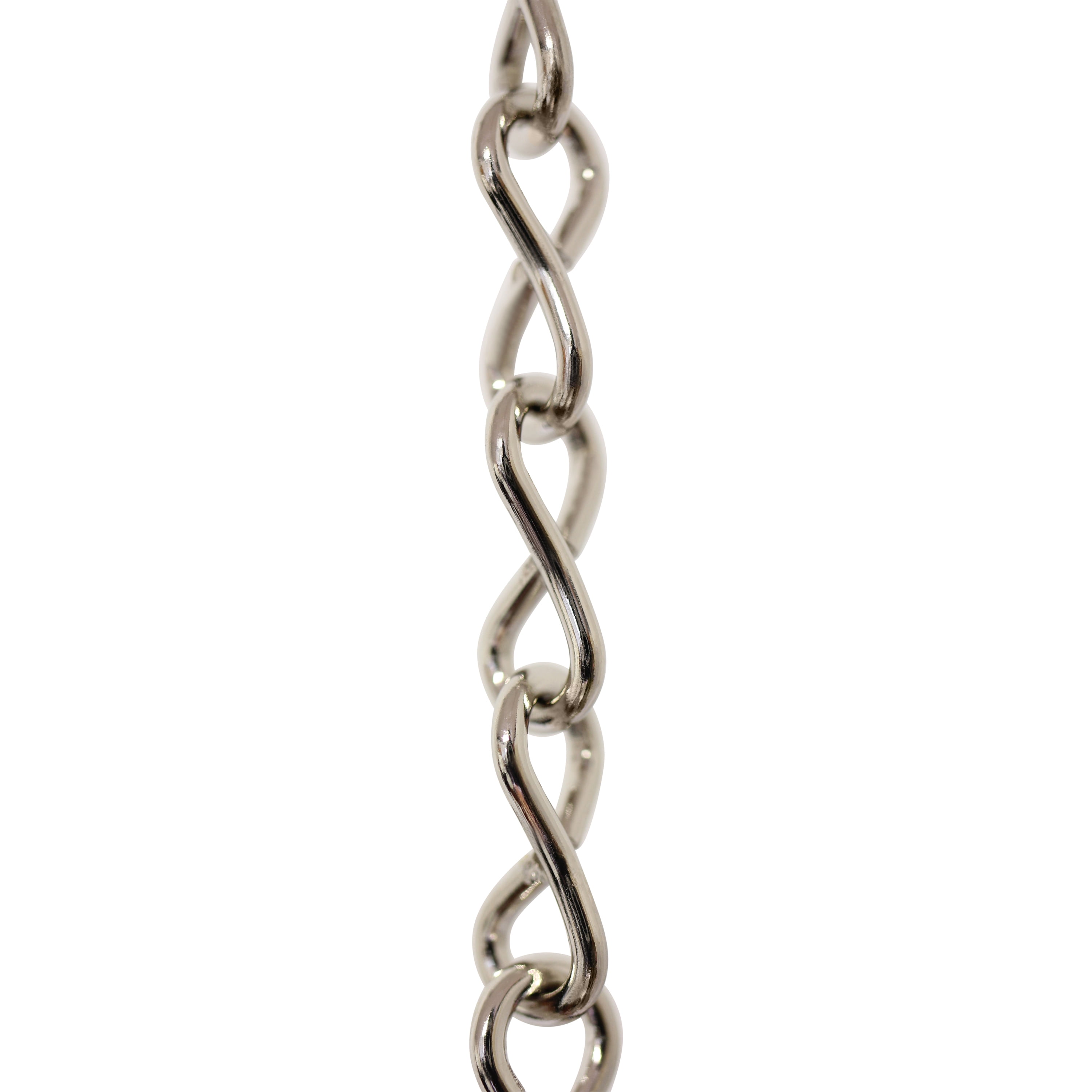 RCH Hardware CH-ST50-U Steel Basket Chain, 3 Sizes, Various Finishes (3 ...