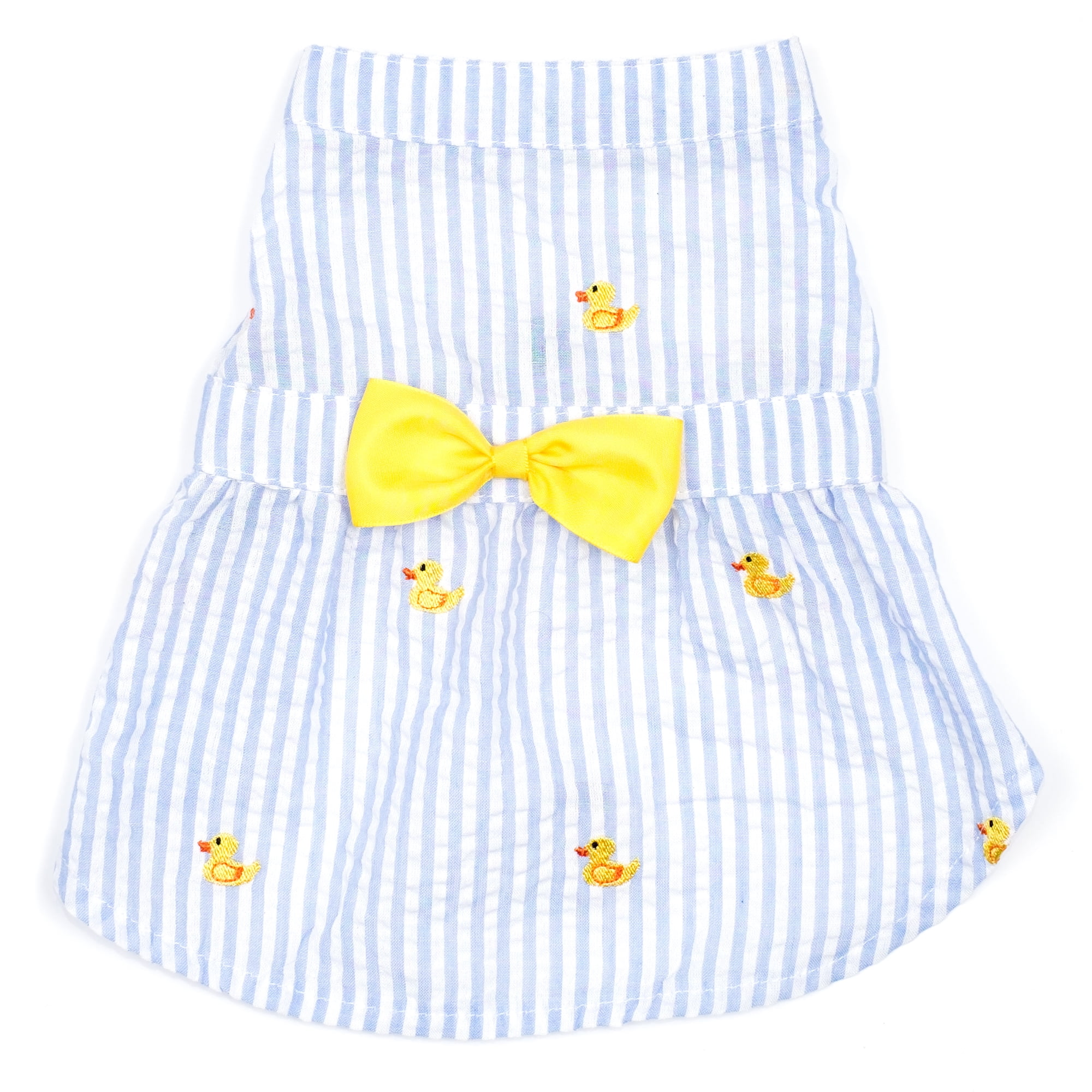 Lt. Blue Stripe Rubber Duck Dress - Walmart.com