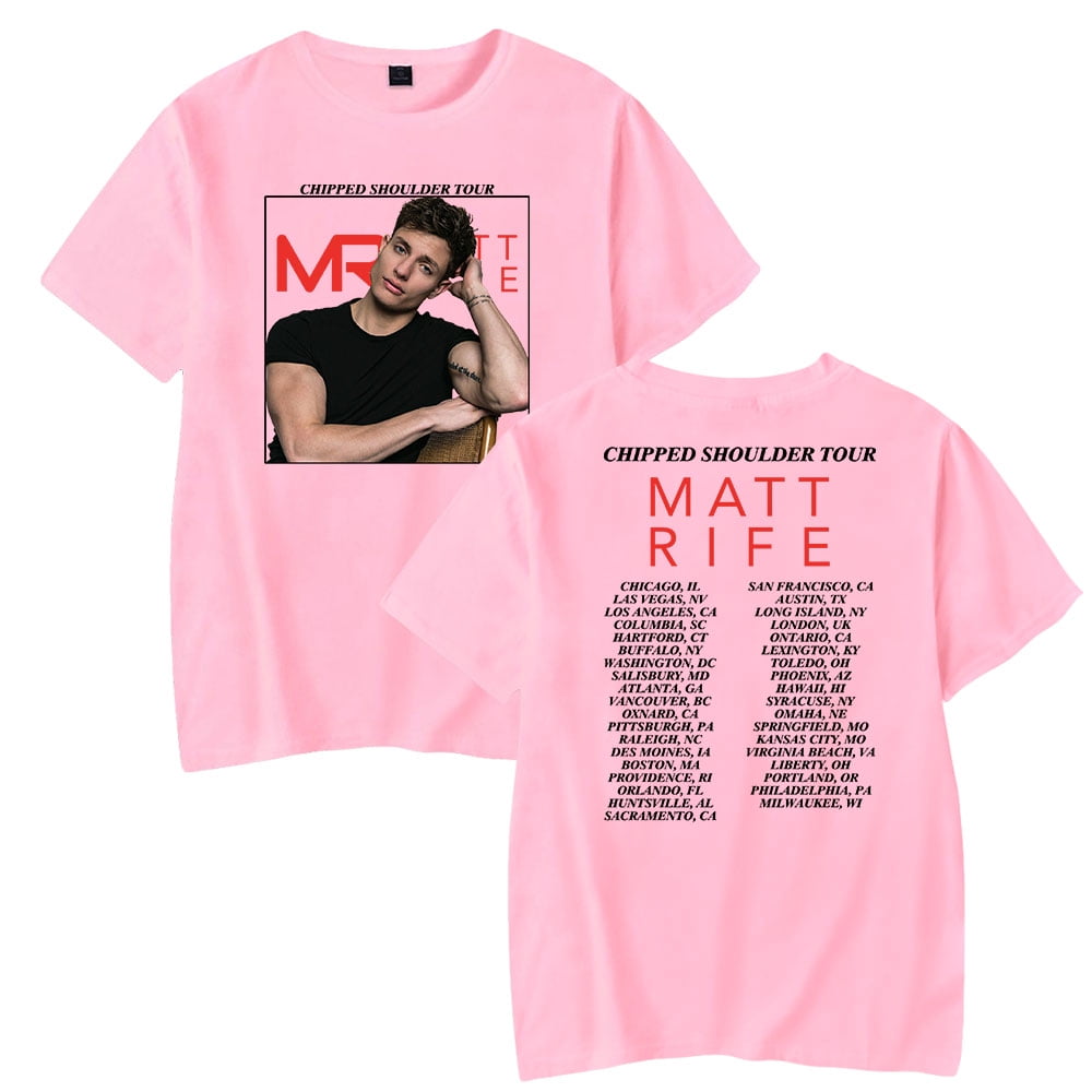 Matt Rife Chipped Shoulder Tour T-shirt 2023 Problemattic World Tour ...