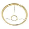 Aladdin Brass Plated 10" Under Burner Shade Ring for Glass Shades ...