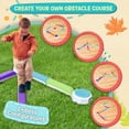 Balance beam and stepping stone set, sensory play toy, suitable for ...