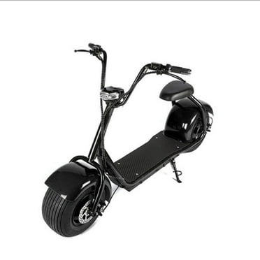 MotoTec Fat Tire 60v 18ah 2000w Lithium Electric Scooter Black ...
