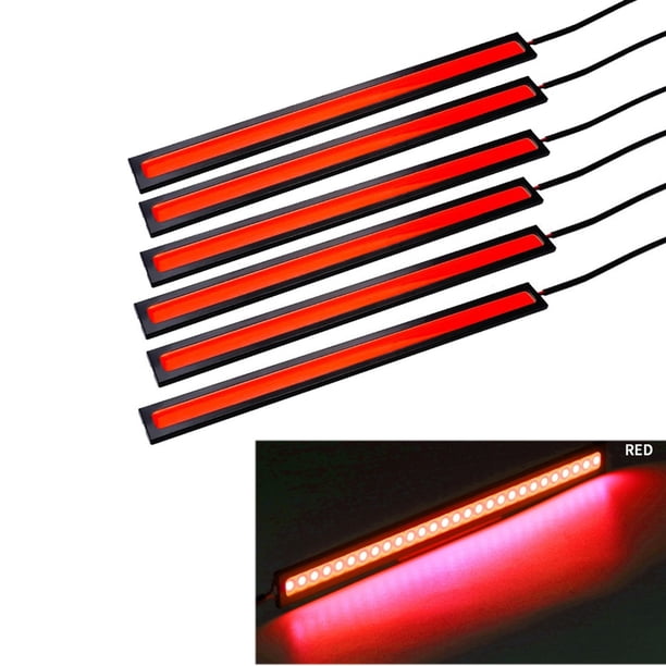 5V COB LED Strip Light Red The Pi Hut