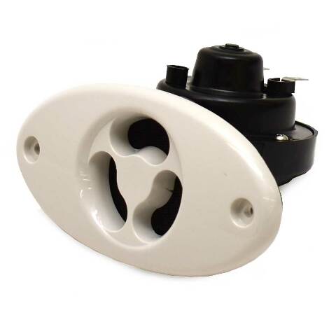 Aqua Signal Boat Horn 83401-1 | 12 Volt 510 Hz Forward Facing White ...