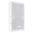 Sound Town CARME Series 8" 350W 2-Way Professional PA DJ Speaker, White with Compression Driver ...
