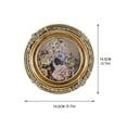 Antique Ornate Photo Frame with Floral Relief Vintage Picture Frame ...
