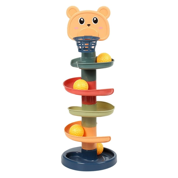 Ball Ball Tower, Bright Colors Baby Ball Drop Tower Interactive Easy To ...