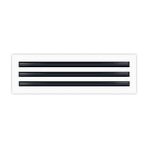BUILDMART - 60" Linear Slot Diffuser - 1 Slot - Single Slot - Black ...
