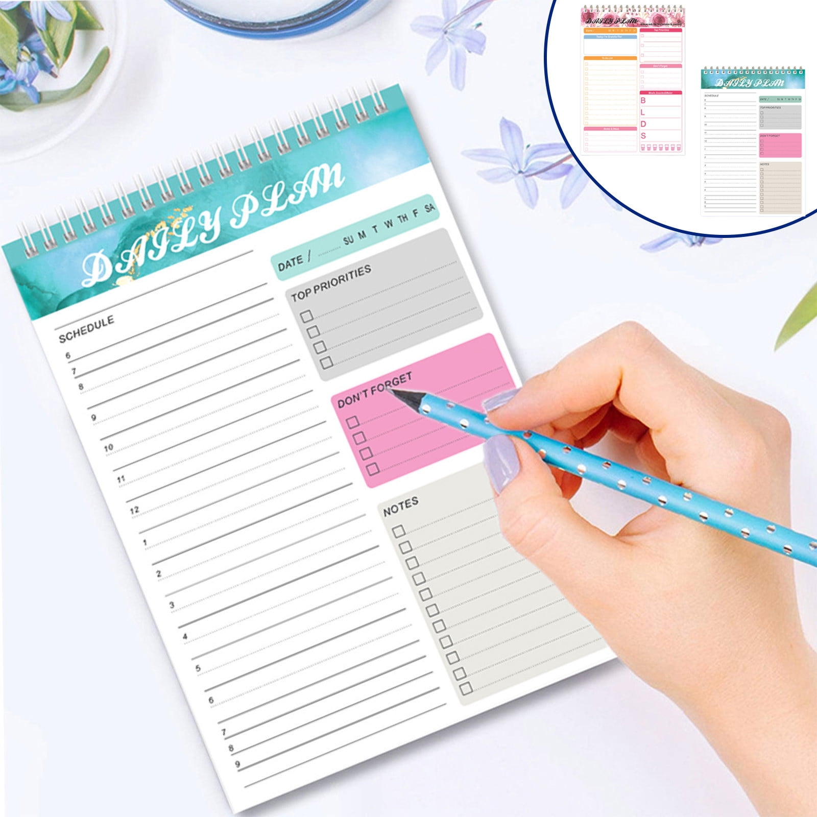 Ganfancp To-Do List Notepad Meeting Notes Daily Planner Notepad 2024 ...