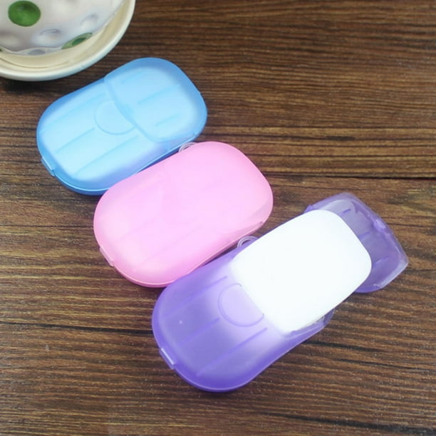 Coiry Disposable Boxed Soap Papers Scented Slices Sheets for Hand ...