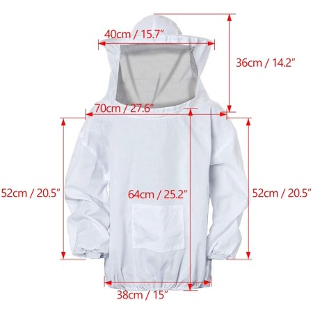 Beekeeper Jacket, Professional Bee Guard, Beekeeper Hat With Detachable ...