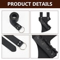 PU Leather Sheaths with Iron Findings Waist Belt Holder Retro Medieval ...