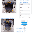 2x Esp8266 Diy Electronic Kit Mini Clock Oled Display Connect With