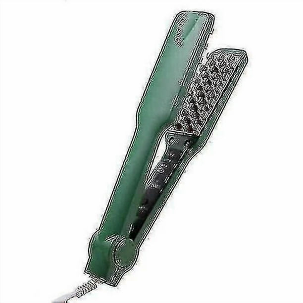 Volumizing Hair Iron Straightener Ceramic Hair Crimper Fluffy Hair ...