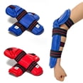 Adjustable Sports Arm Guards for Taekwondo Sanda Boxing, PU EVA ...