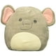 SQUISHMALLOW 8-inch Emma the Baby Elephant with Rattle Childrens Plush ...